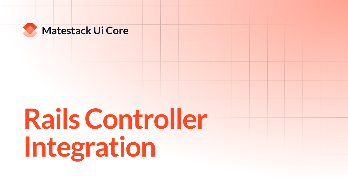 Rails Controller Integration Matestack Ui Core